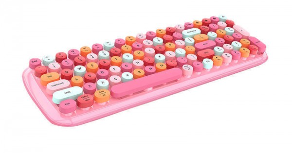 Ασύρματο Πληκτρολόγιο MOFII Bluetooth Keyboard Candy BT Pink